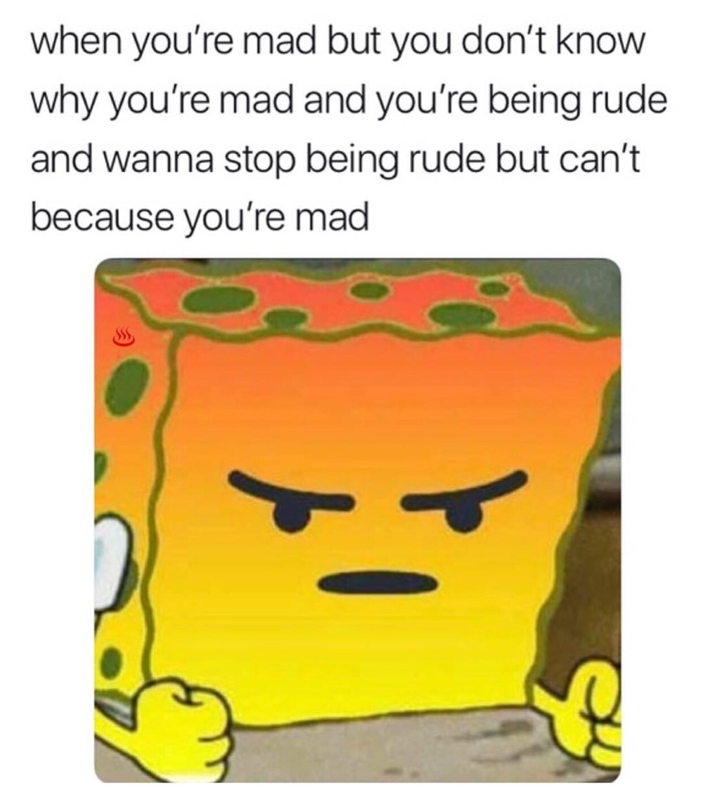 Spongebob Upset Meme