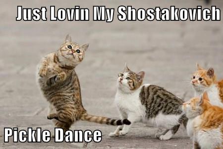 Shostakovich Pickle Dance - Lolcats - lol | cat memes | funny cats ...
