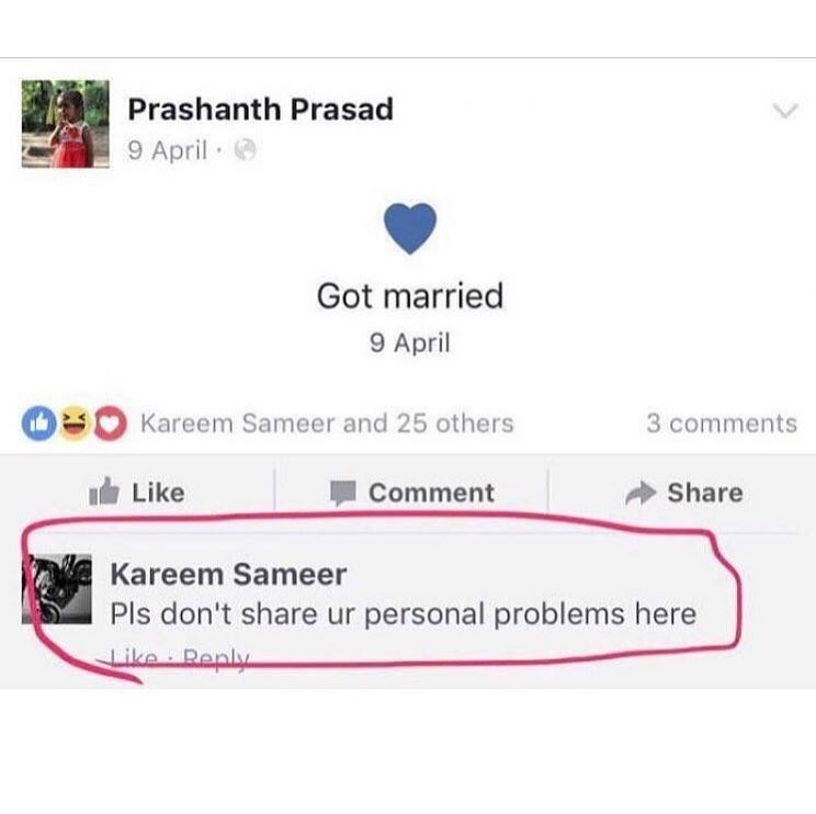 Facebook Status Funny Meme