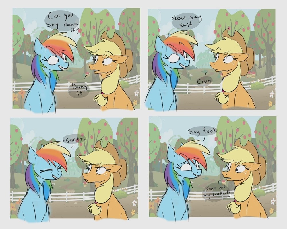 No Cussin' - My Little Brony - my little pony, friendship is magic ...