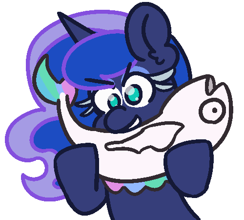 Luna Fish - My Little Brony - my little pony, friendship is magic ...