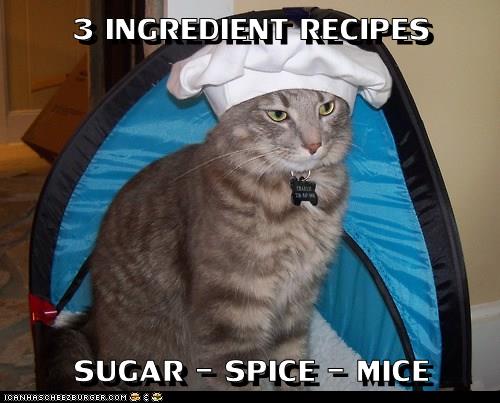 3 INGREDIENT RECIPES - Lolcats - lol | cat memes | funny cats | funny ...