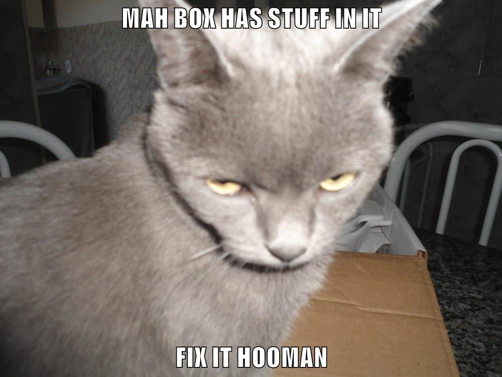 FIX IT HOOMAN - Lolcats - lol | cat memes | funny cats | funny cat ...