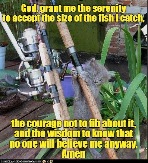 Fisherman's Serenity Prayer - Lolcats - lol | cat memes | funny cats ...