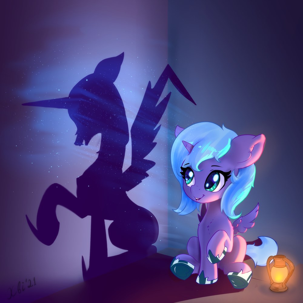 Princess Luna and Her Shadow - My Little Brony - my little pony ...
