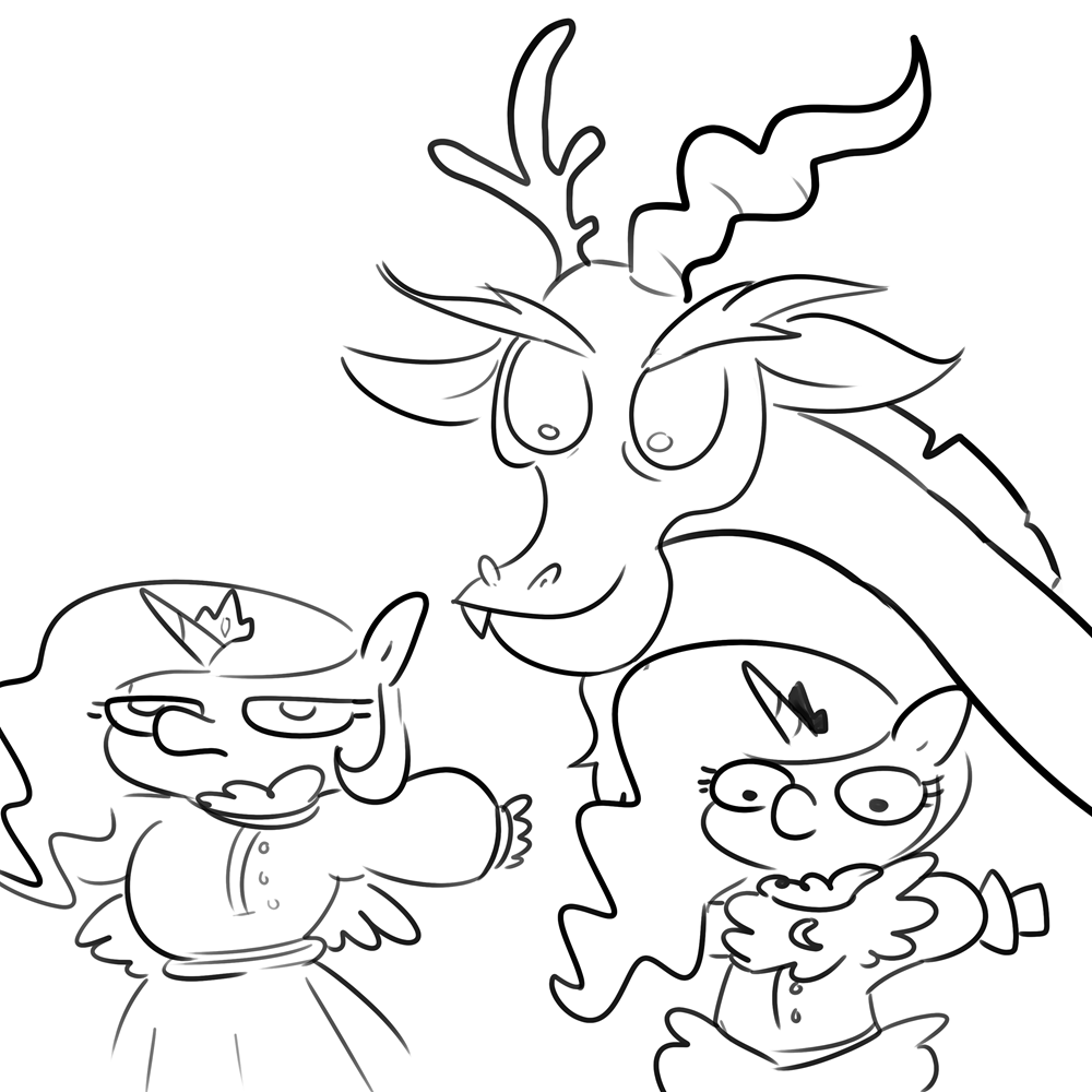My Little Pony Coloring Pages Discord