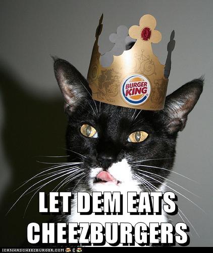 LET DEM EATS CHEEZBURGERS - Lolcats - lol | cat memes | funny cats ...