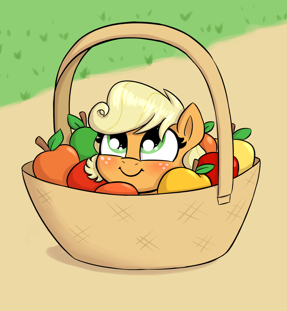 Basket of Apples - My Little Brony - my little pony, friendship is ...