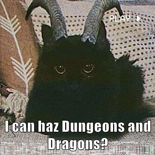 I can haz Dungeons and Dragons? - Lolcats - lol | cat memes | funny ...