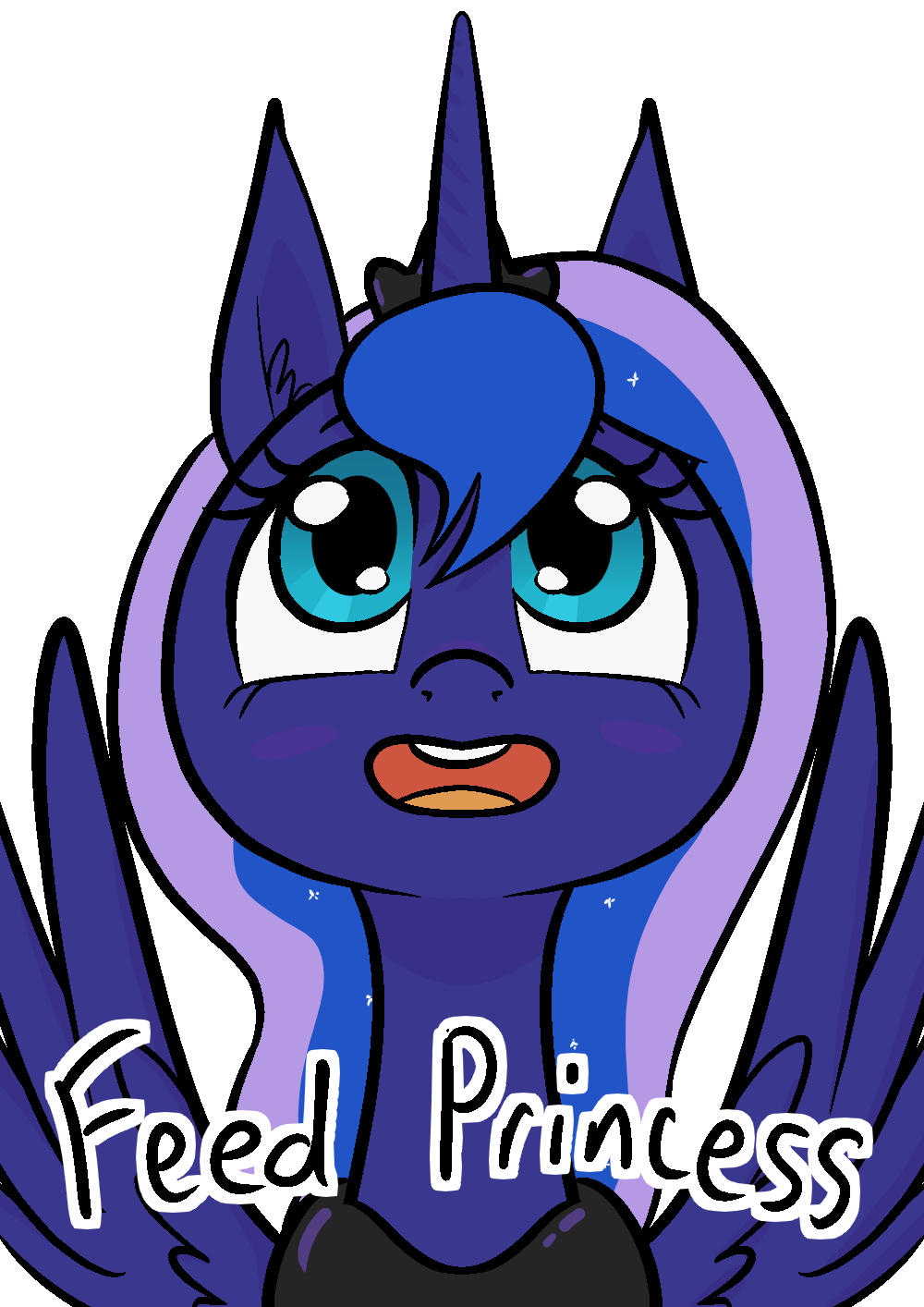 Princess Luna Happy