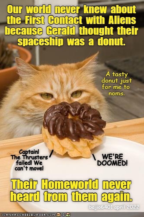 GERALD ENJOYED THE CRUNCHIE BITS INSIDE - Lolcats - lol | cat memes ...