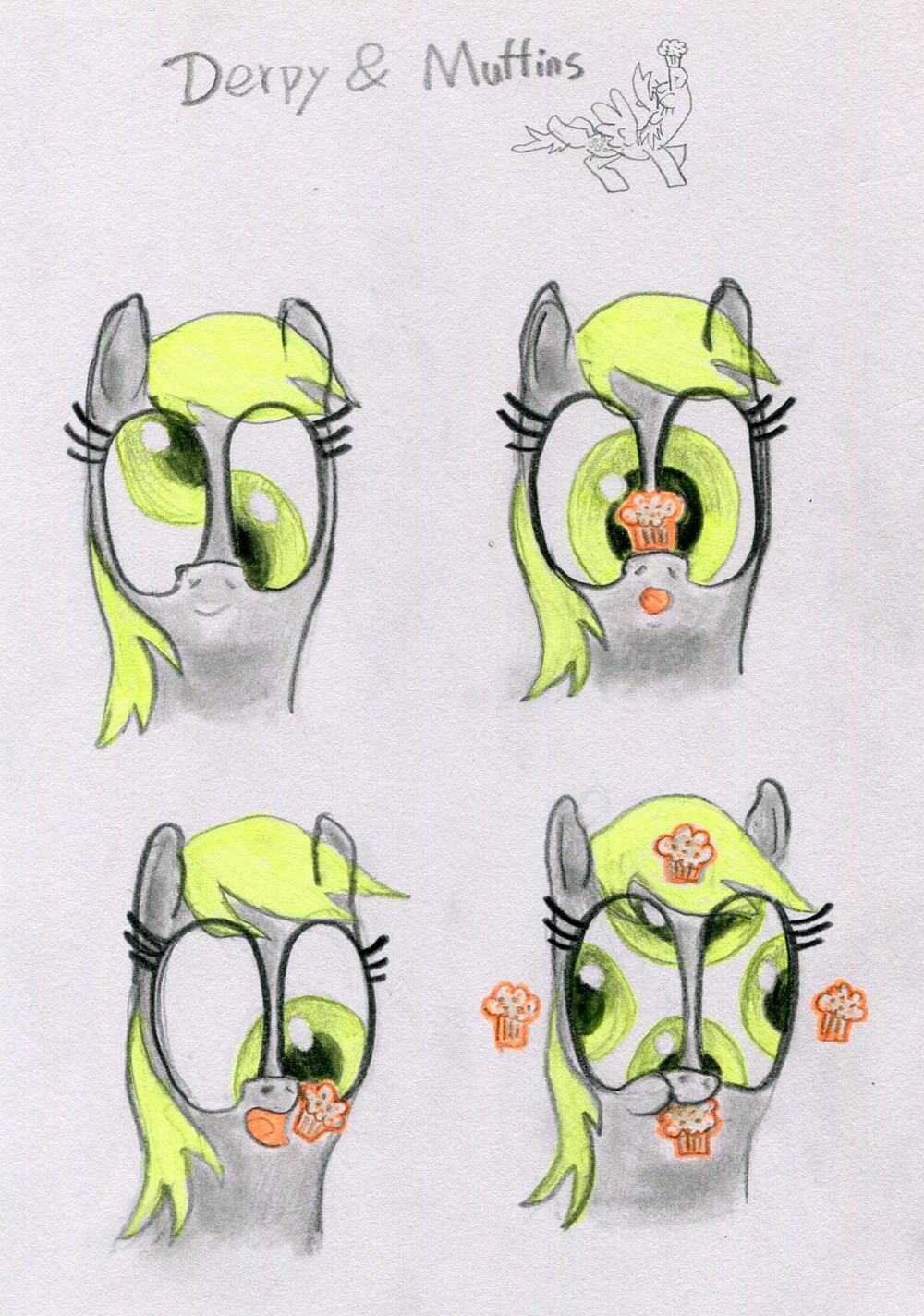 My Little Pony Derpy Muffins