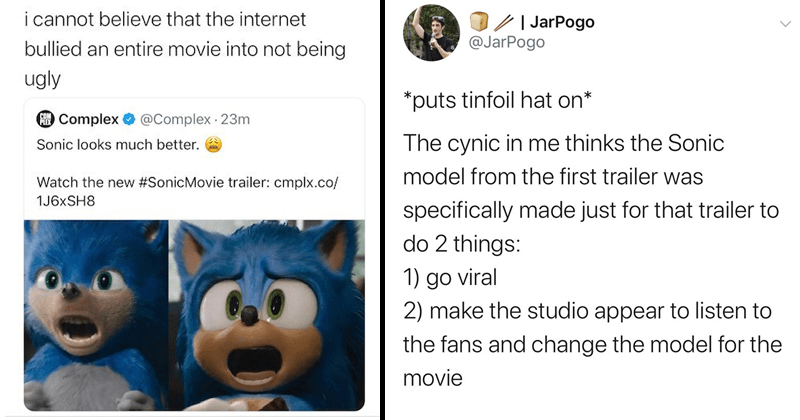 Sonic's New Look & Trailer Inspire Twitter Praise & Lots Of Conspiracy ...