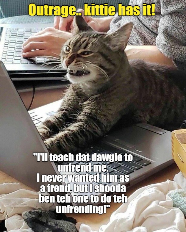 Carl took great umbrage at the actions of a very dear friend of his ...