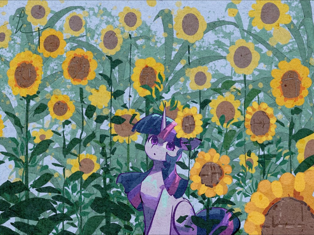 Sunflowers - My Little Brony - my little pony, friendship is magic ...