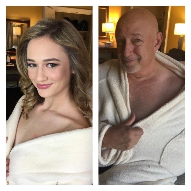 Troll Dad Recreates His Daughters Modeling Photos Fail Blog Funny Fails
