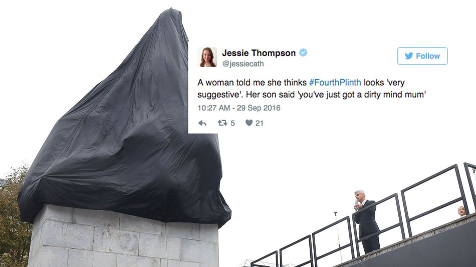 Weirdly Suggestive Statue Unveiled In London Leaves the Internet Very ...