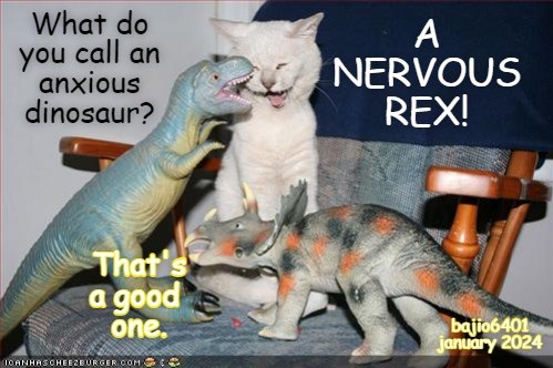 An anxious dinosaur - Lolcats - lol | cat memes | funny cats | funny ...