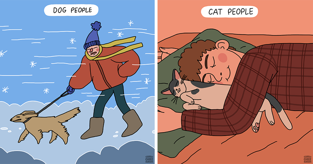 Dog People Vs. Cat People - I Can Has Cheezburger?